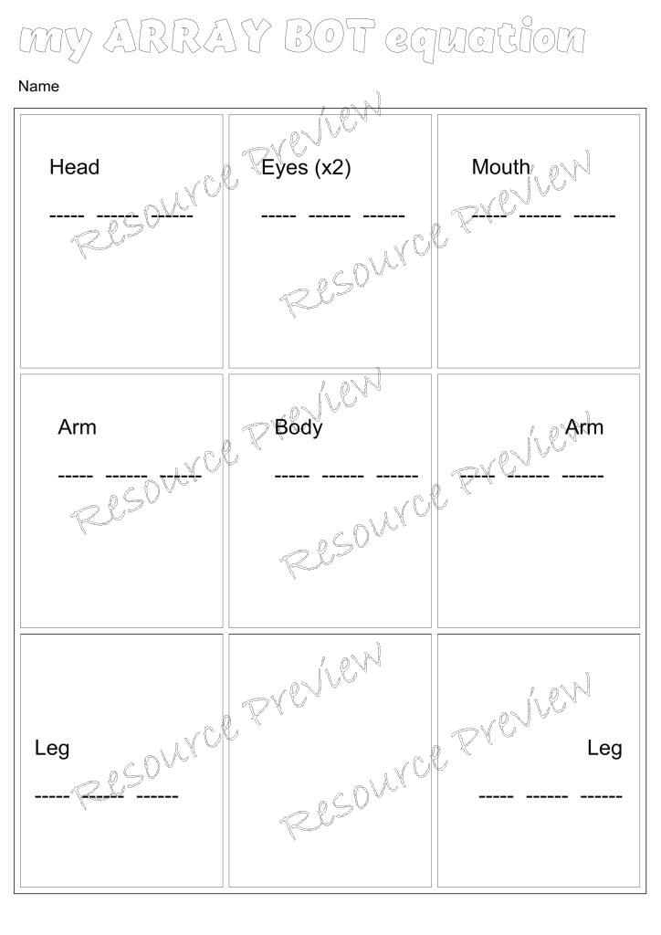 Array build a bot – Teaching Resources Club