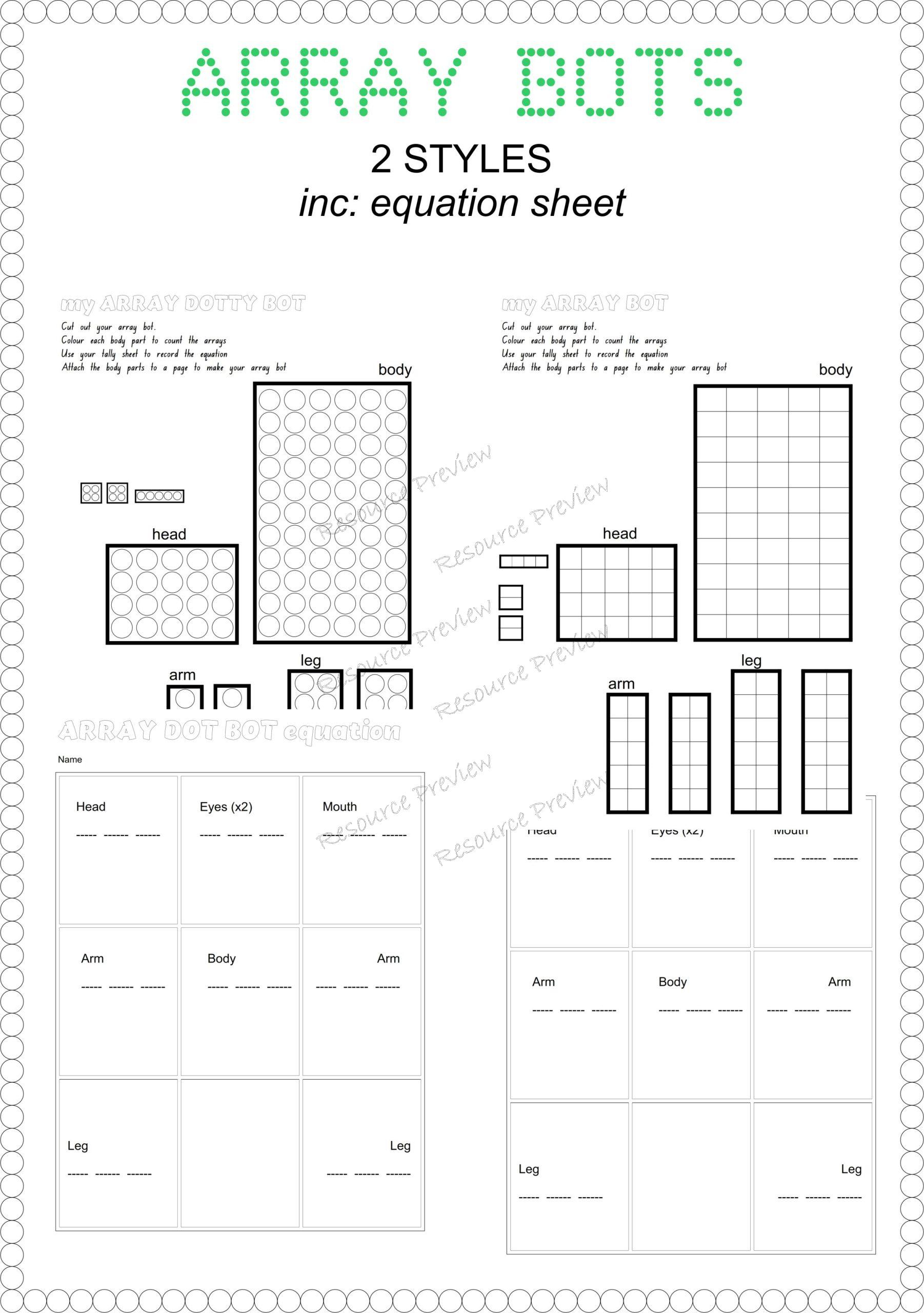 Array build a bot – Teaching Resources Club